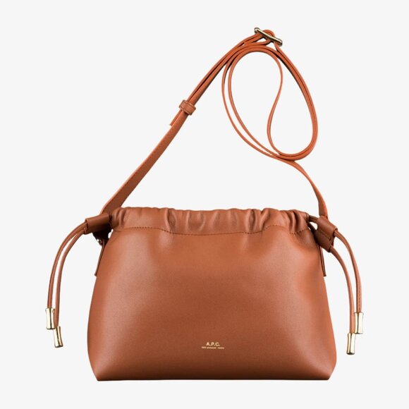 A.P.C. | Bags | Apc Ninon Mini Bag In Hazelnut New With Dust Bag | Poshmark